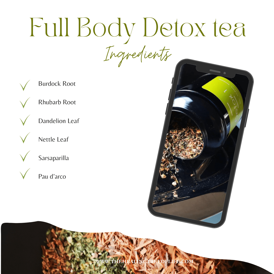 Full Body Detox Tea | 21-Day Detox Reset – THE HEALING TREE OF LIFE