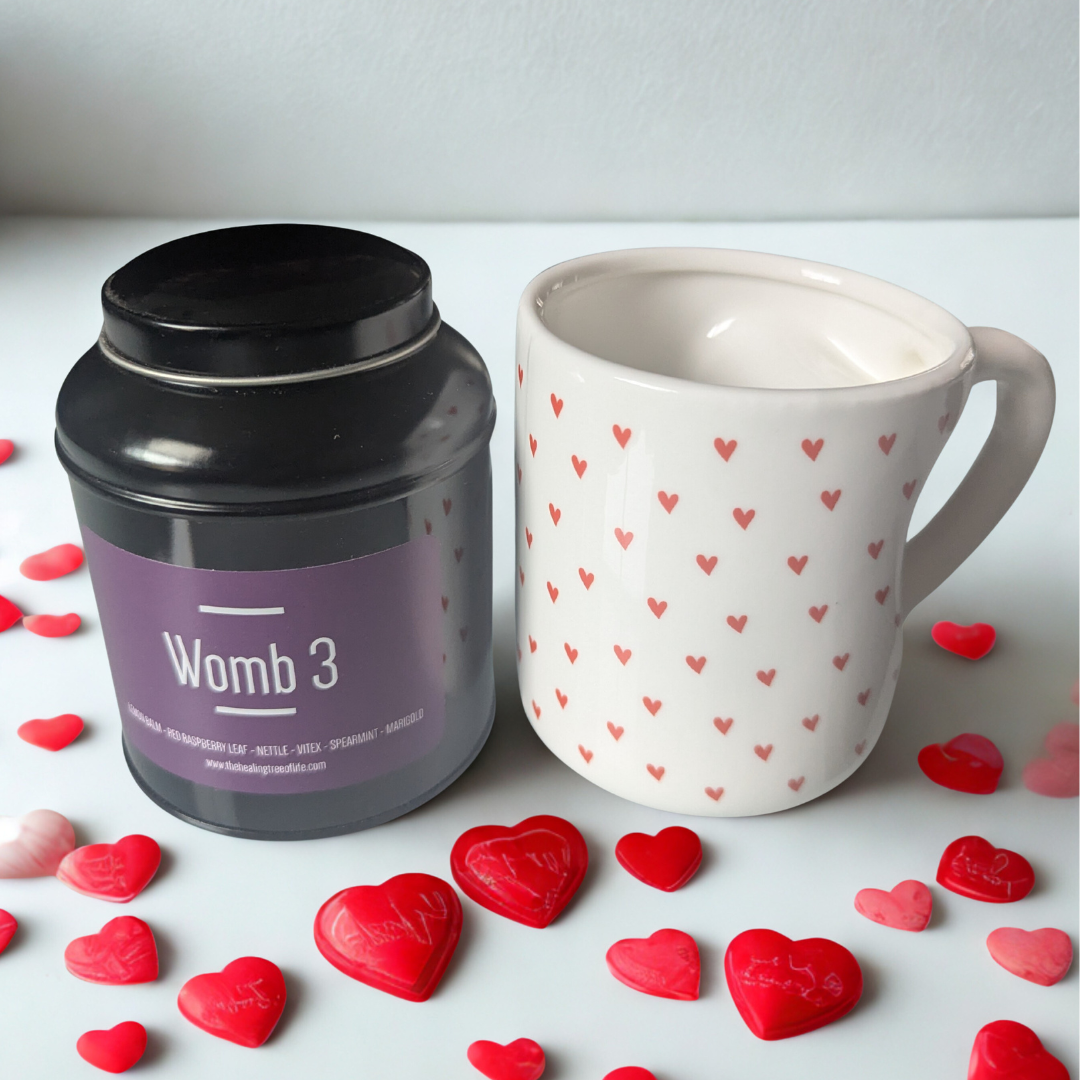 Valentine's Day Tea Gift Set | Fertility Tea + Cute Mug Gift – THE ...